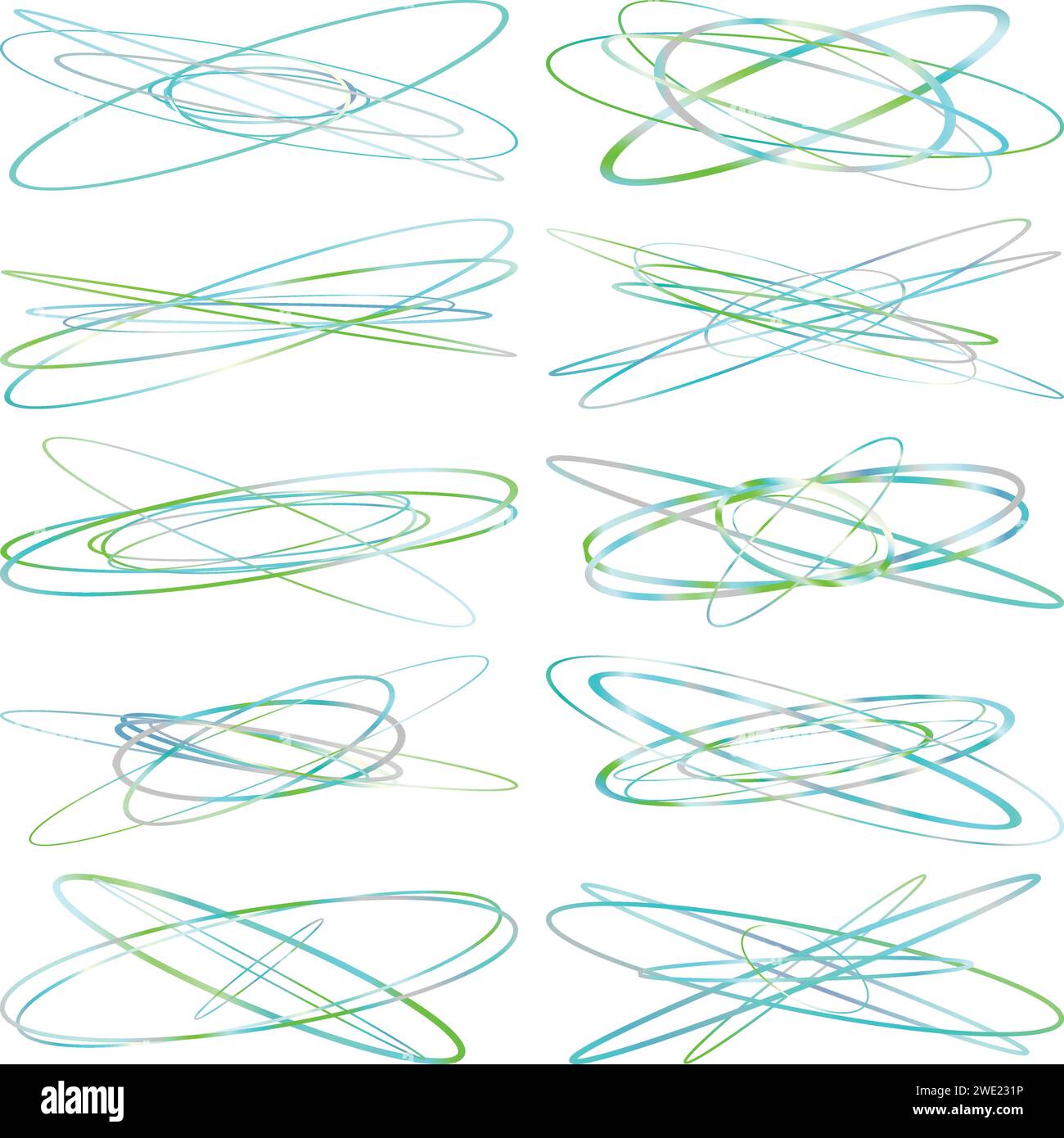 Colorful neon cyberpunk trendy iridescent Stock Vector Images - Alamy