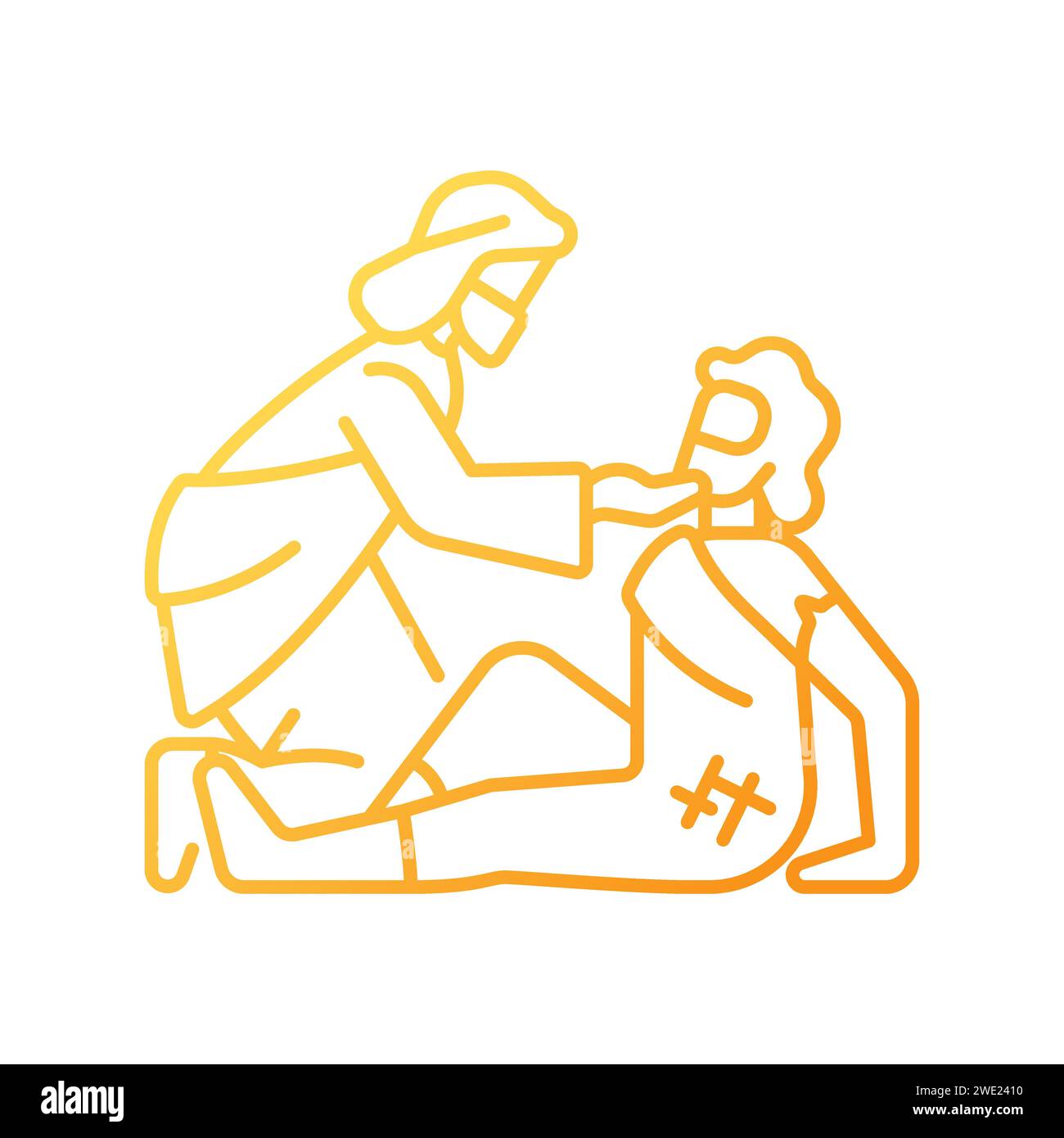 Parable good samaritan good samaritan Stock Vector Images - Alamy