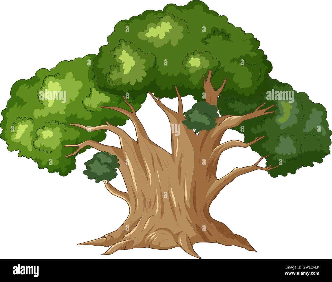 Rooted ecosystem Stock Vector Images - Alamy