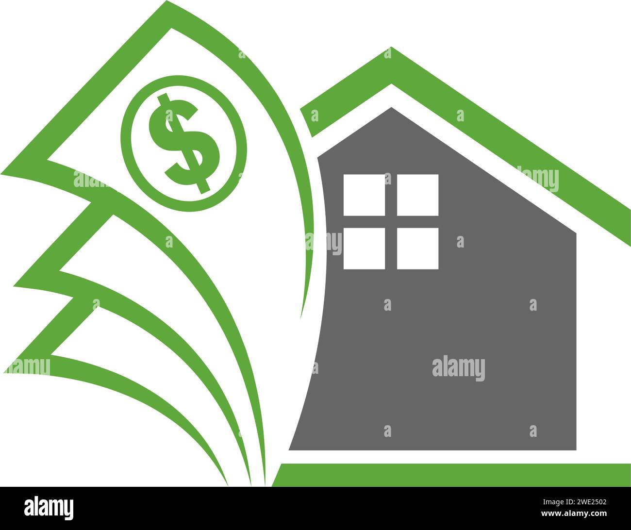 Home loan icon logo design illustration Stock Vector Image & Art - Alamy
