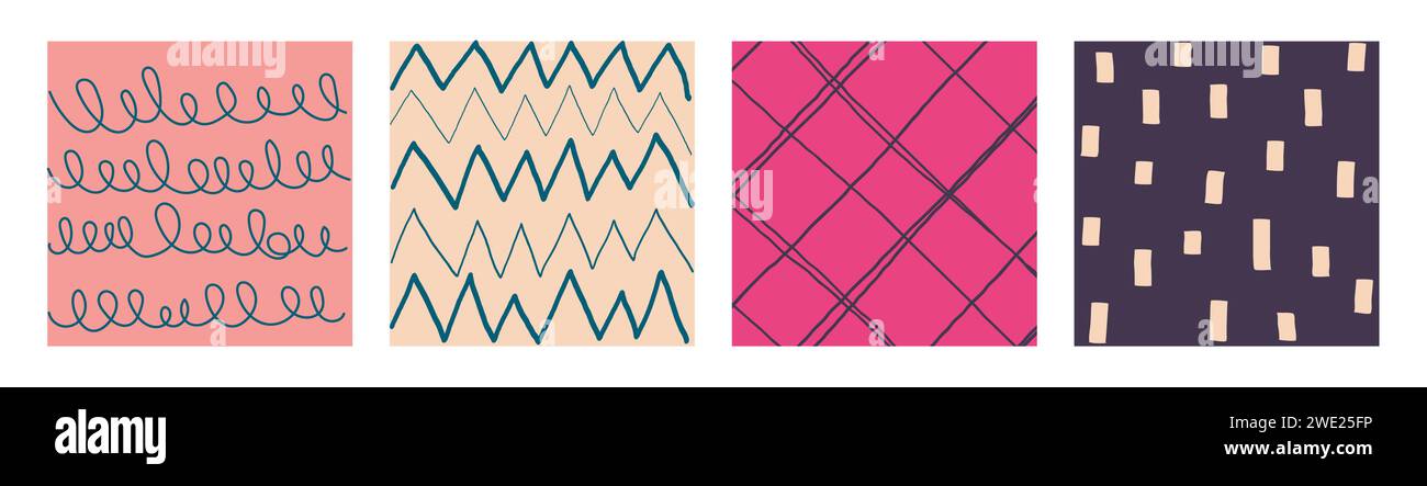 Hand drawn banner square hi-res stock photography and images - Alamy