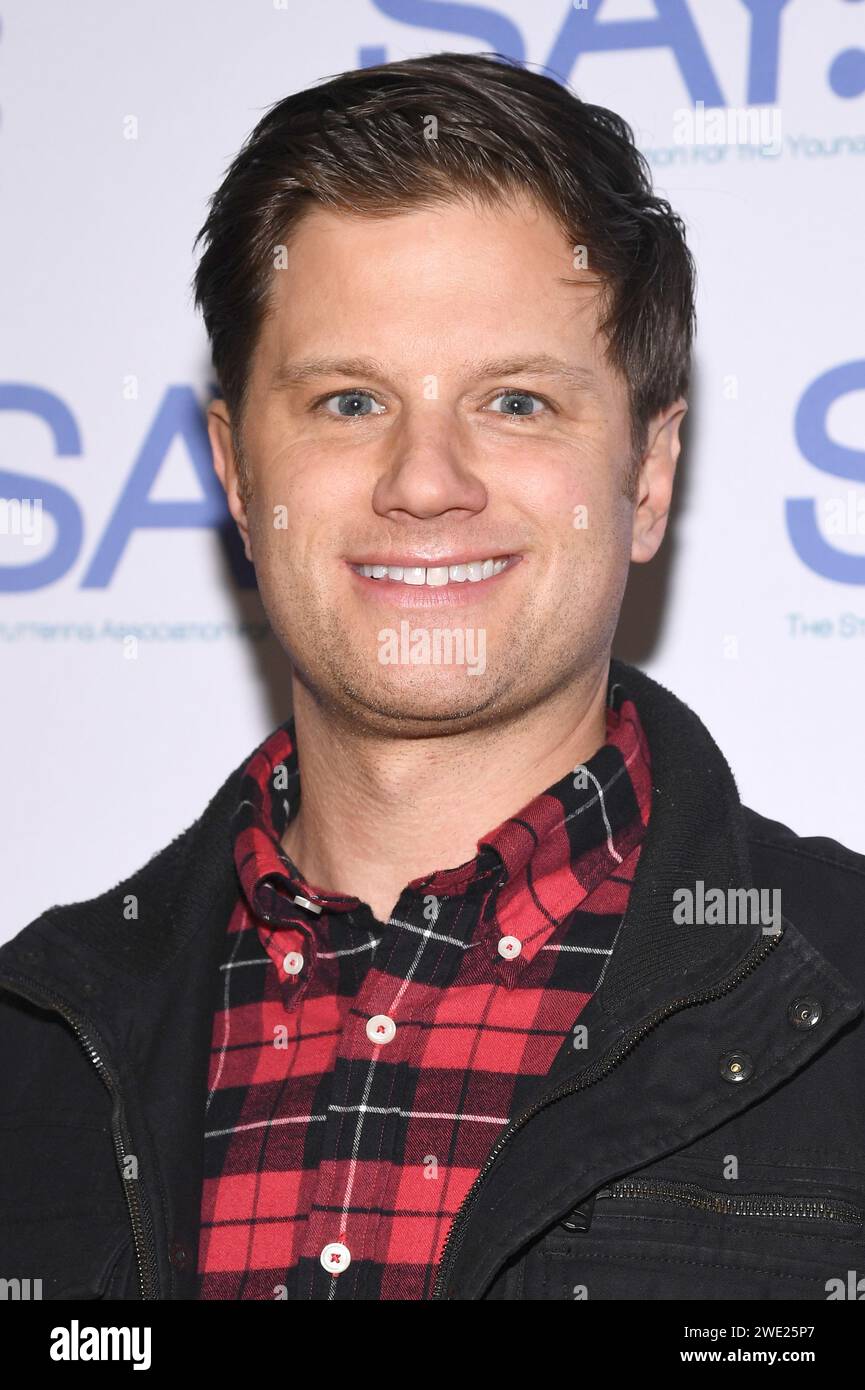 New York, USA. 22nd Jan, 2024. Michael Oberholtzer attends the 10th Annual Paul Rudd Celebrity ...