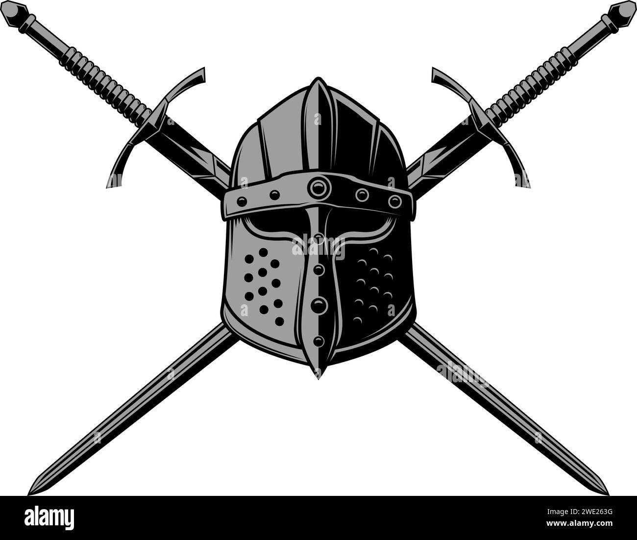 Knights templar icon vector vectors Black and White Stock Photos ...