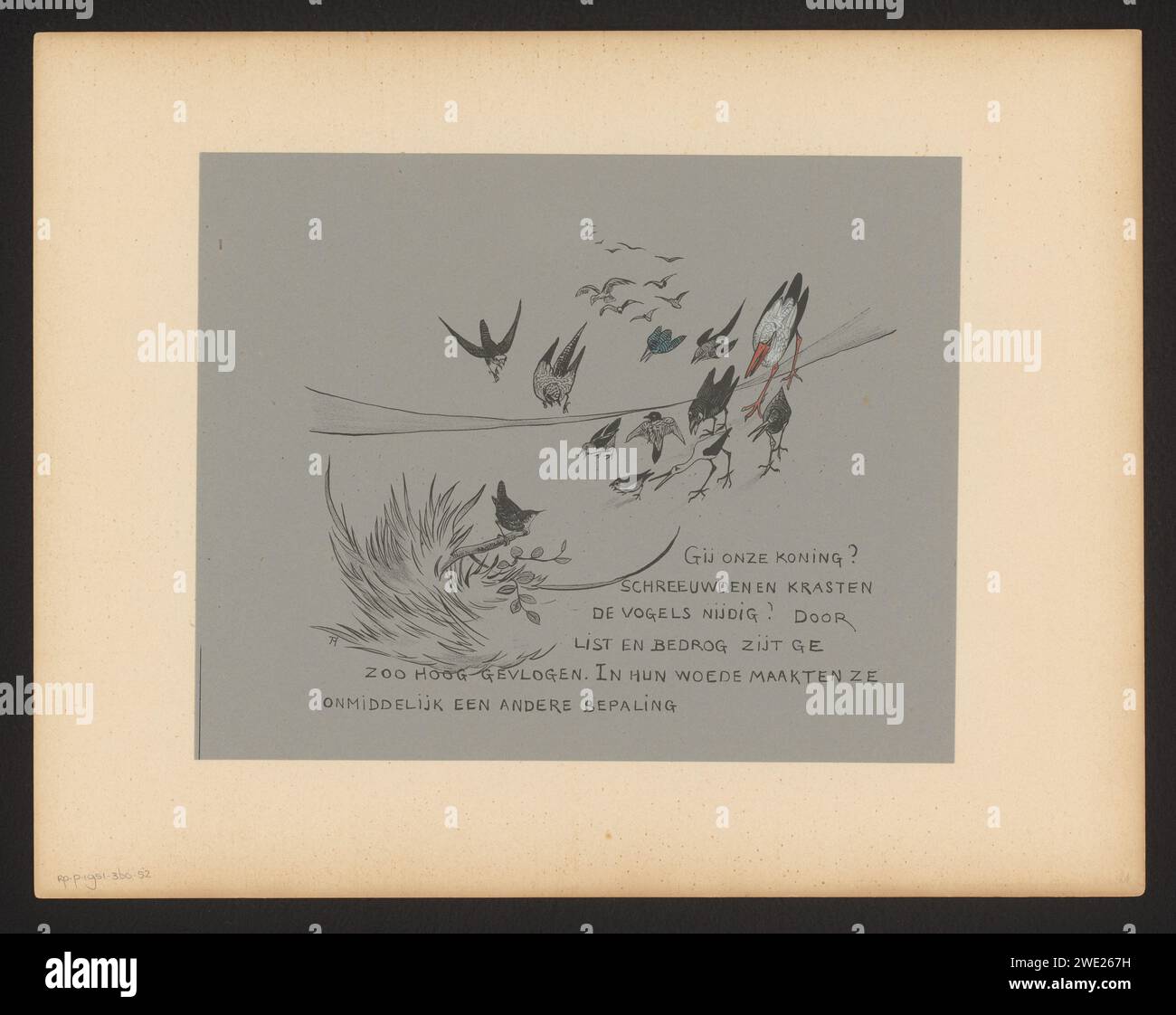 Angry crowd birds refuses Winterkoning its victory, Theo van Hoytema ...