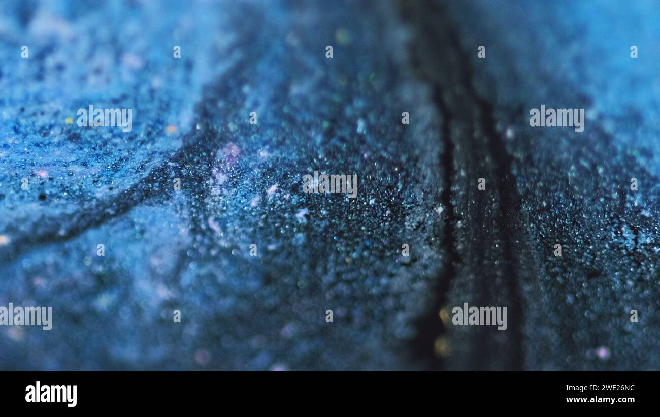 Sparkling paint flow marble ink hi-res stock photography and images - Alamy