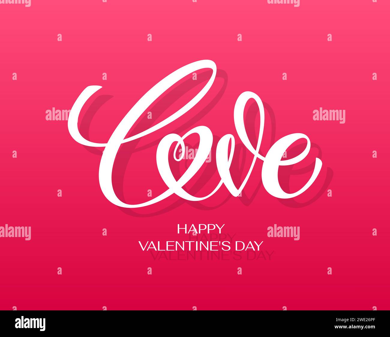 Love lettering. Hand drawn word Love. Modern calligraphy script love ...