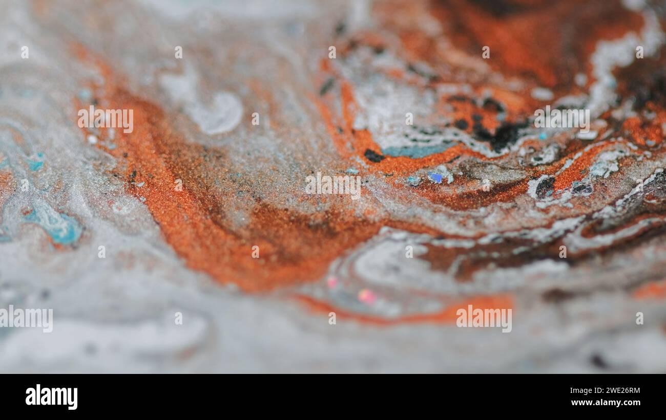Ink fluid marble splash defocused hi-res stock photography and images ...
