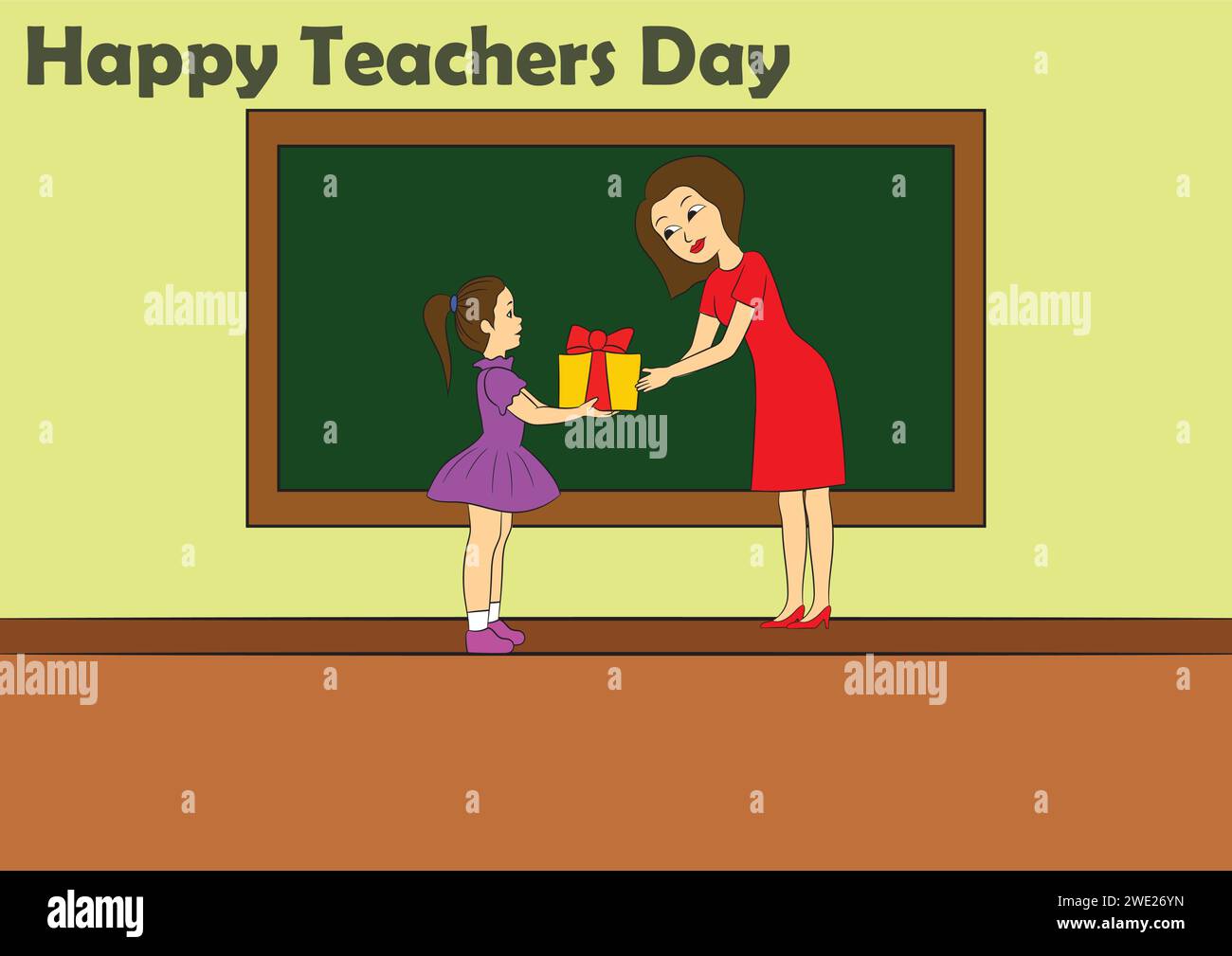 World teachers day Stock Vector Images - Alamy