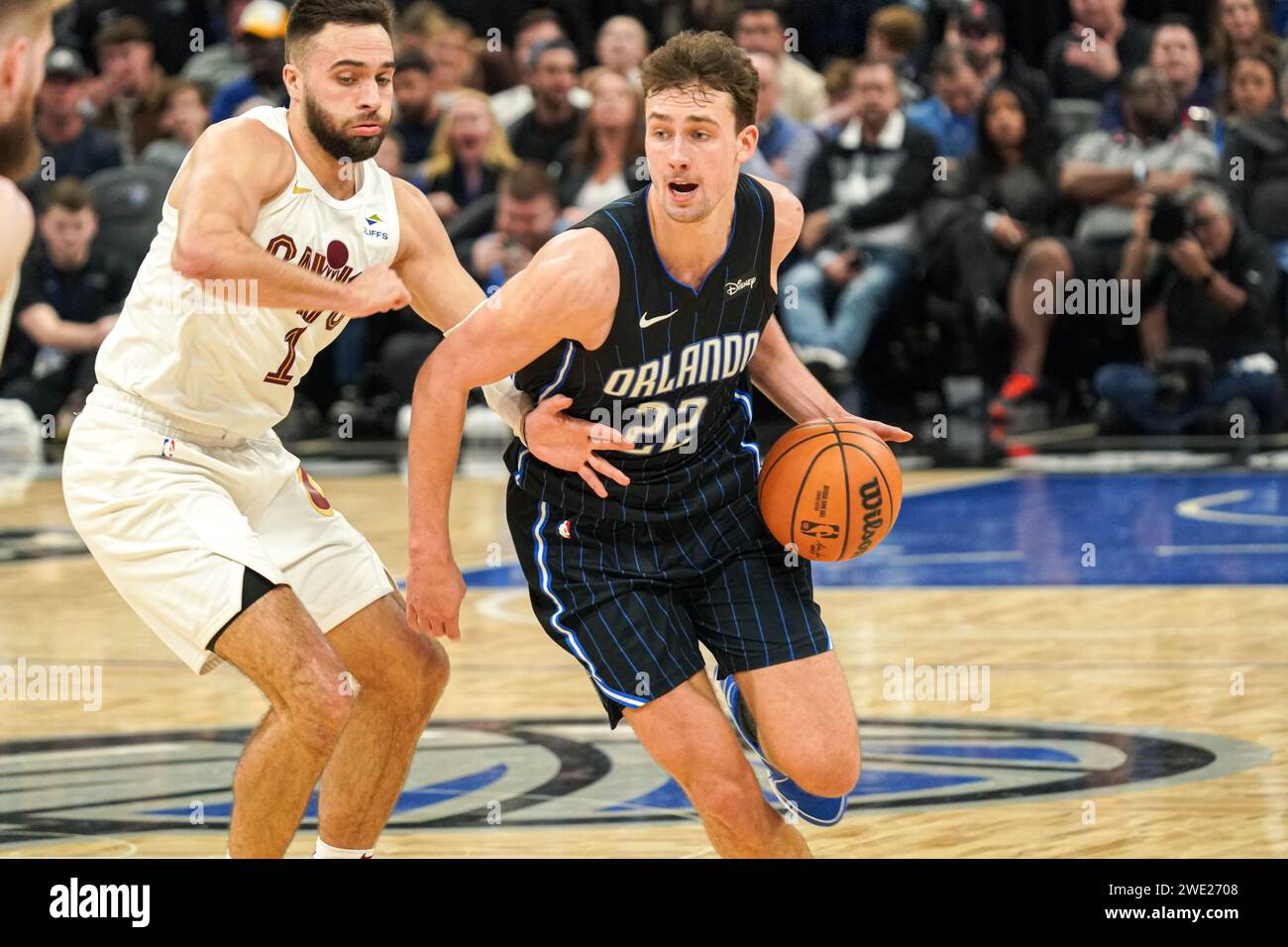 Orlando, Florida, USA, January 22, 2024, Orlando Magic forward Franz ...