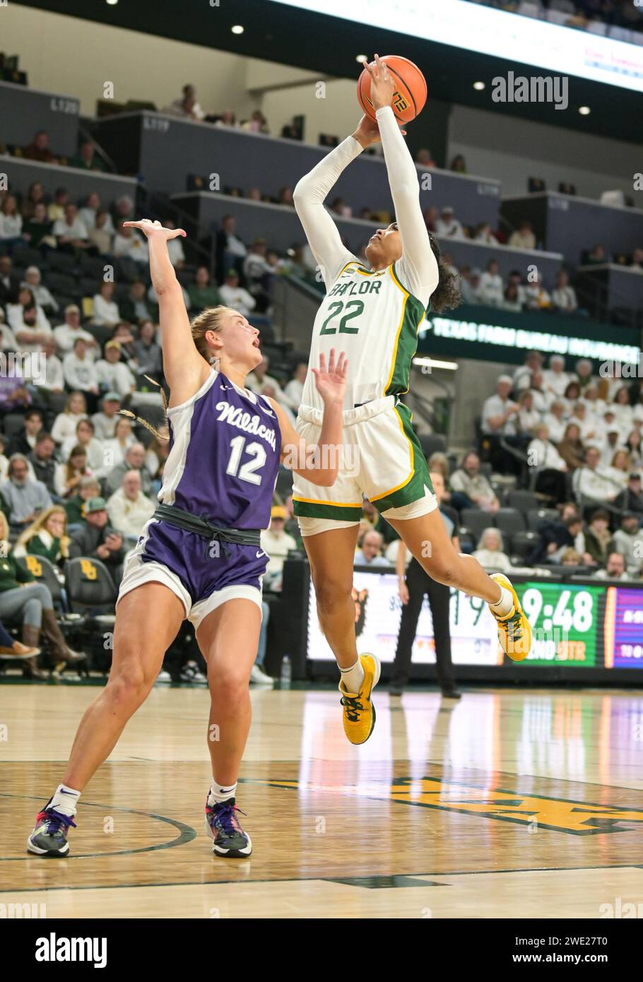 Waco, Texas, USA. 22nd Jan, 2024. Baylor Lady Bears guard Bella ...