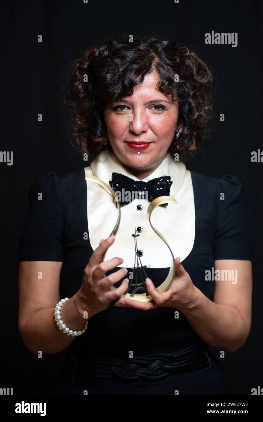 Paris, France. 22nd Jan, 2024. Exclusive. Kaouther Ben Hania attending ...