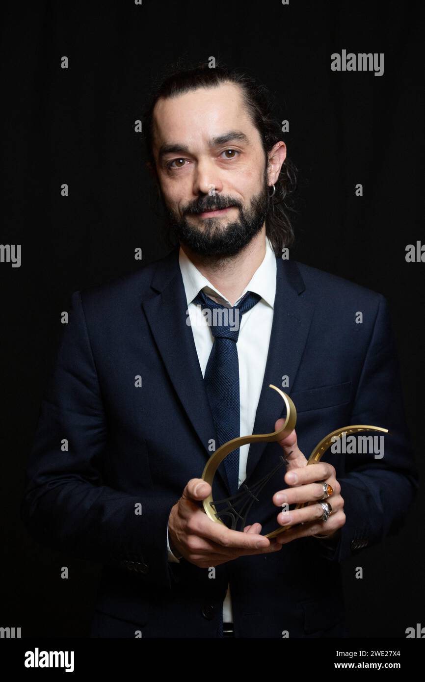 Paris, France. 22nd Jan, 2024. Exclusive. Jonathan Ricquebourg ...