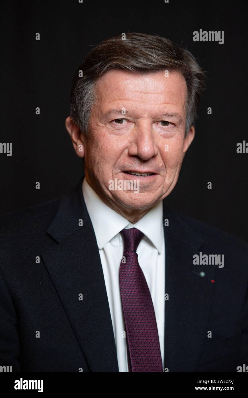 Paris, France. 22nd Jan, 2024. Exclusive. Gilles Pelisson attending the ...
