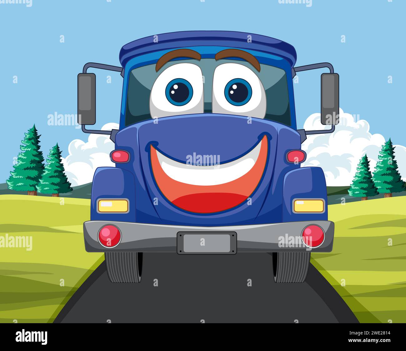 Animated vehicle on road hi-res stock photography and images - Alamy