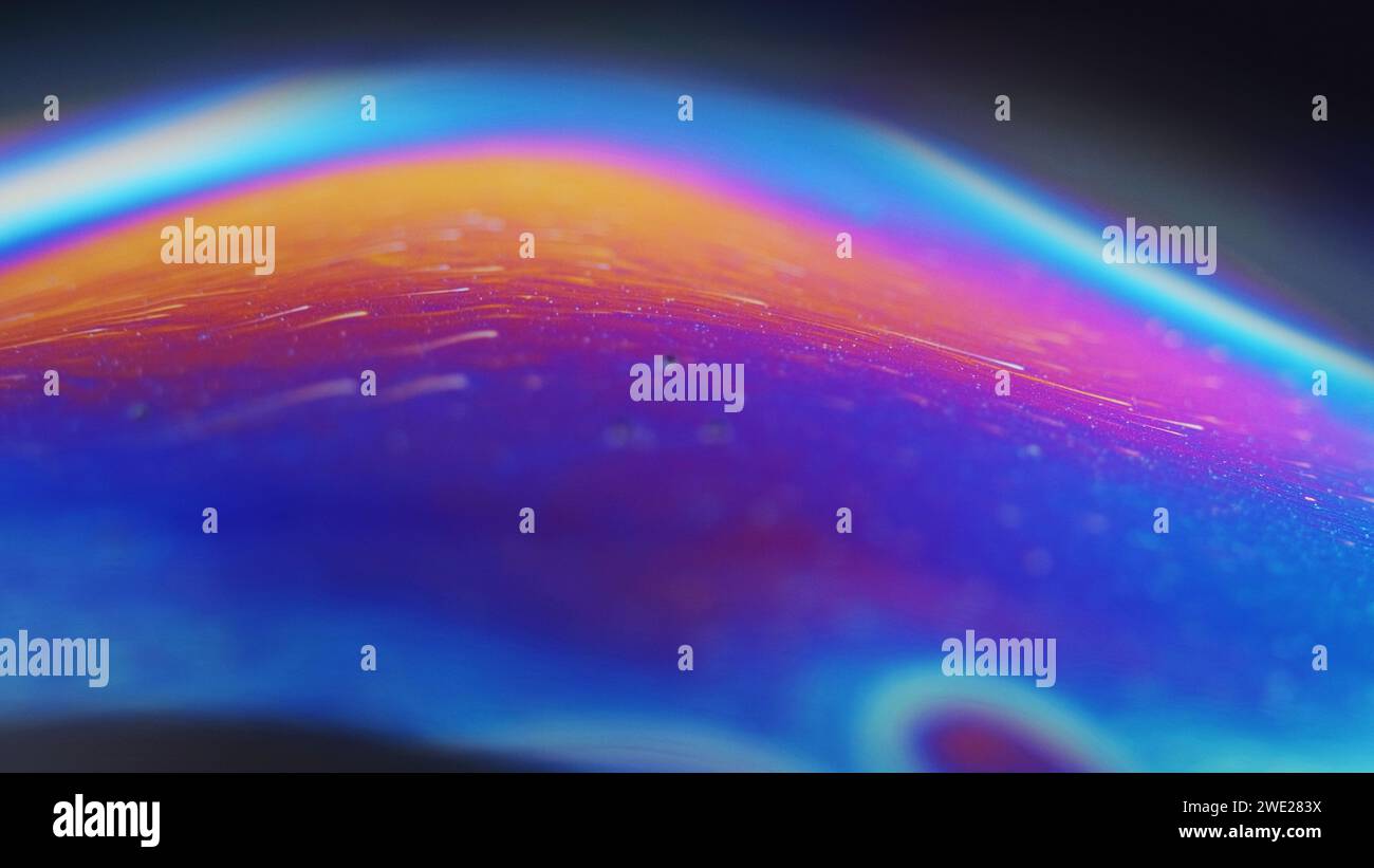 Dye mix oil fluid rainbow color paint blend wave Stock Photo - Alamy