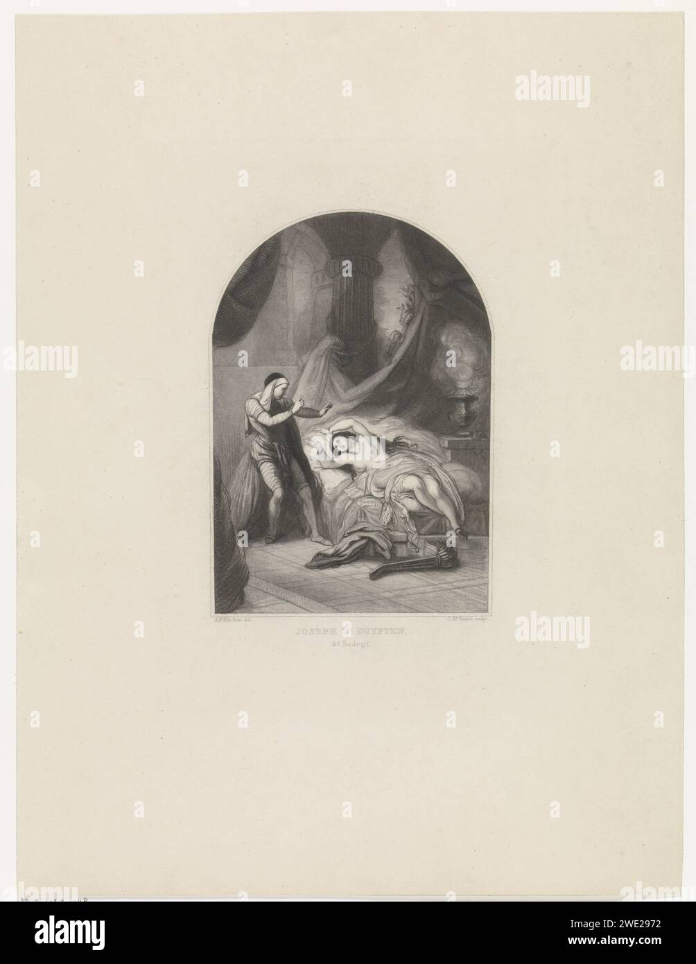 Joeing a the Vulm Van Potifar, Edouard Tarochel, After Antonie Frederic ...