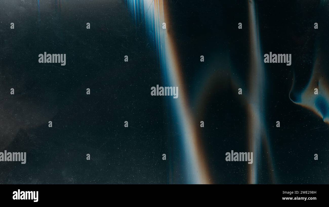 Weathered film dust scratches overlay glitch noise Stock Photo - Alamy