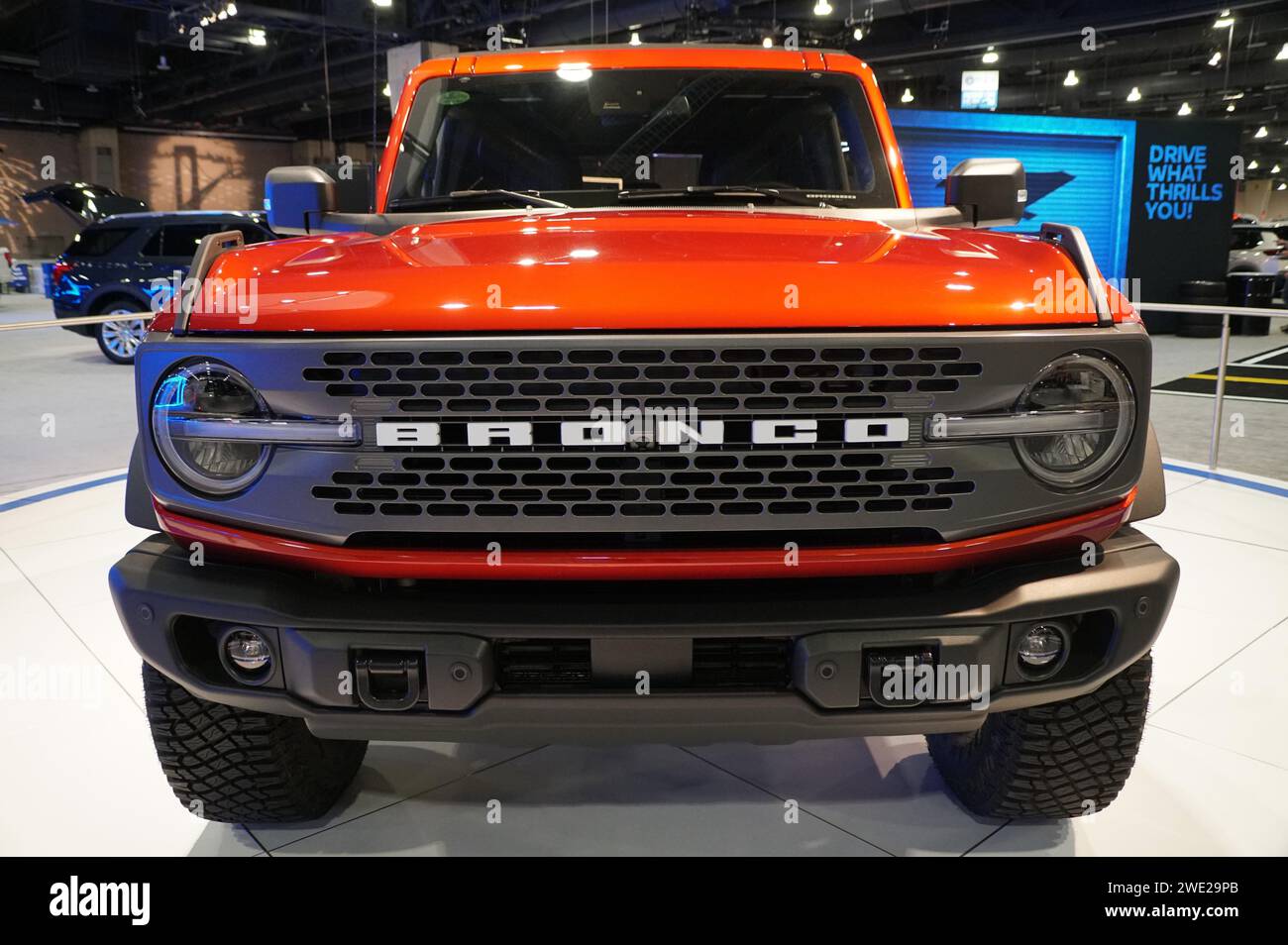 Philadelphia, Pennsylvania, U.S - January 14, 2024 - The front view of ...