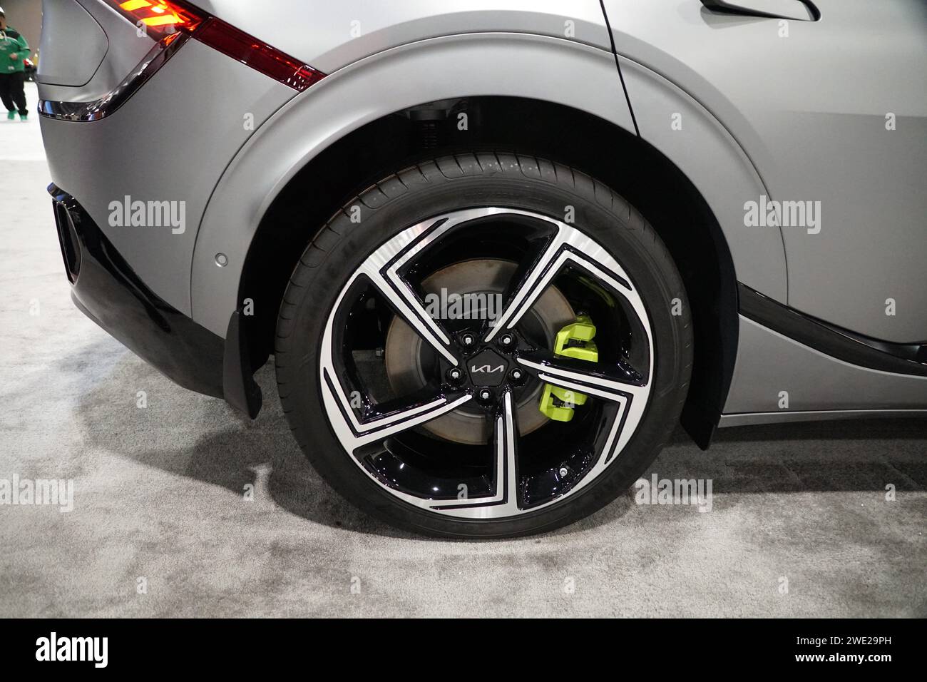 Philadelphia, Pennsylvania, U.S - January 14, 2024 - The silver alloy ...