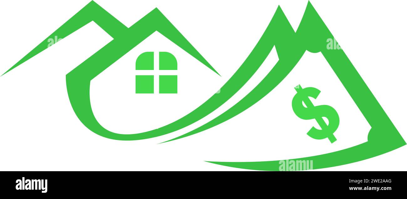 Home loan icon logo design illustration Stock Vector Image & Art - Alamy