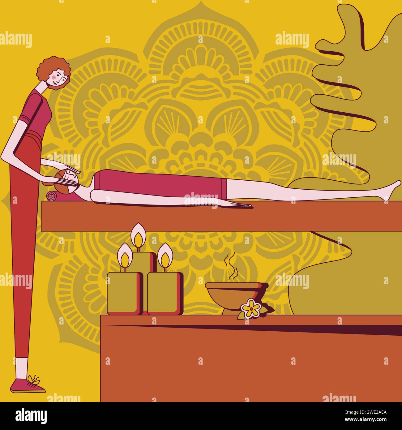 Relaxation massage and full-body treatment with professional massage ...