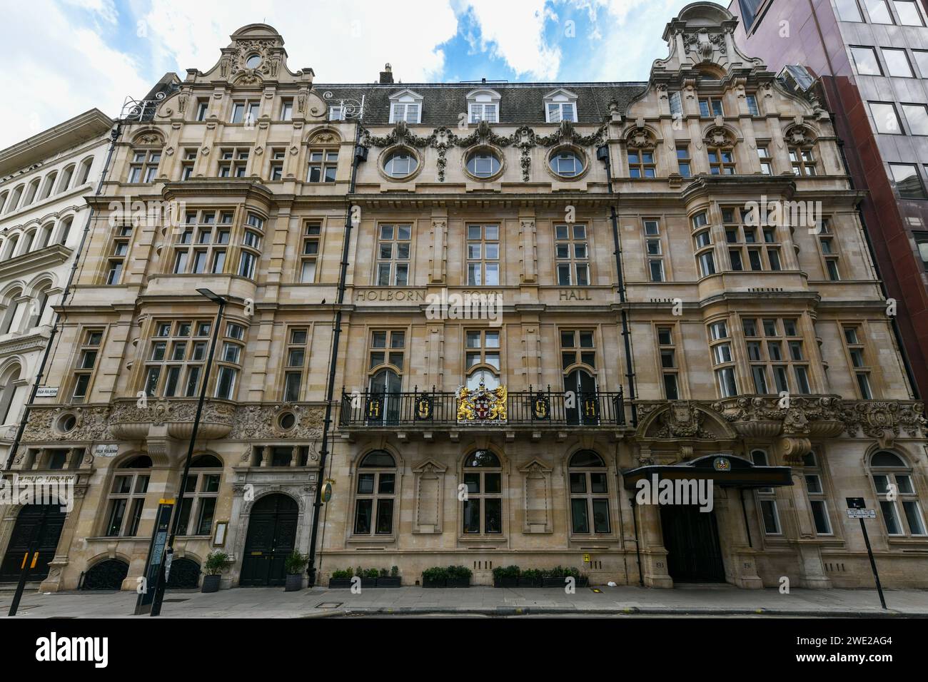 Holborn Town Hall, London. Holborn Town hall is a municipal building on ...