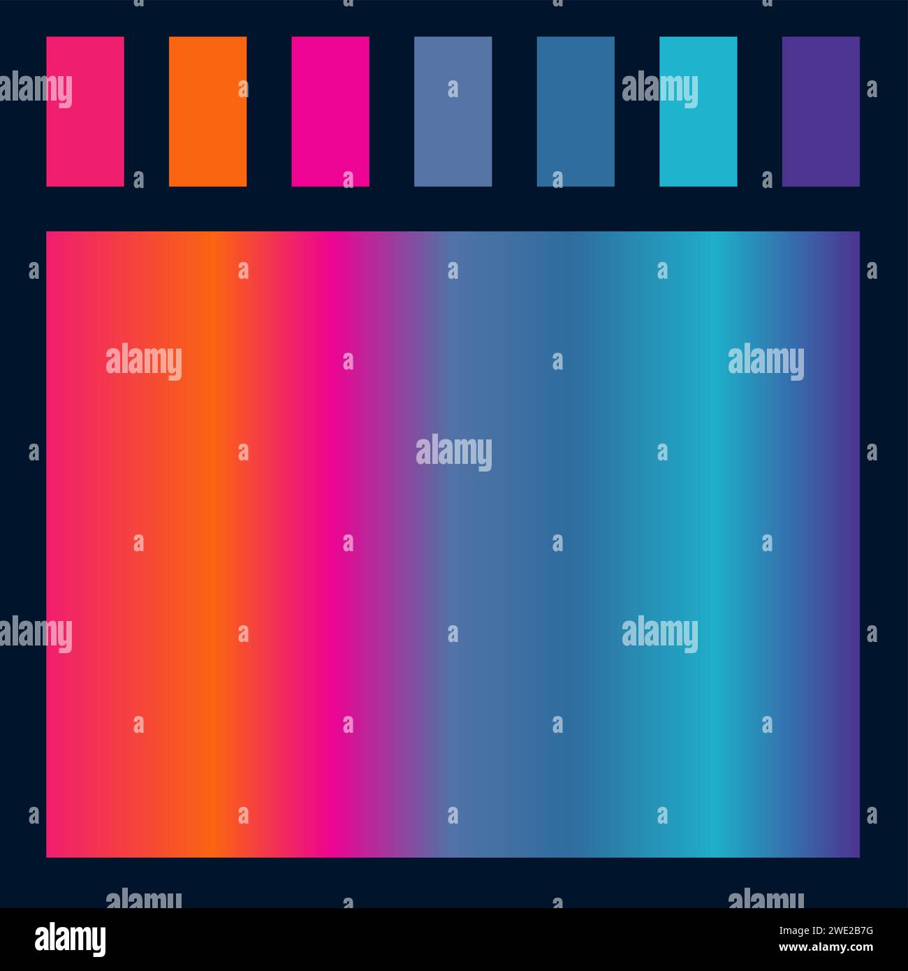 Dynamic color palette of orange hi-res stock photography and images - Alamy