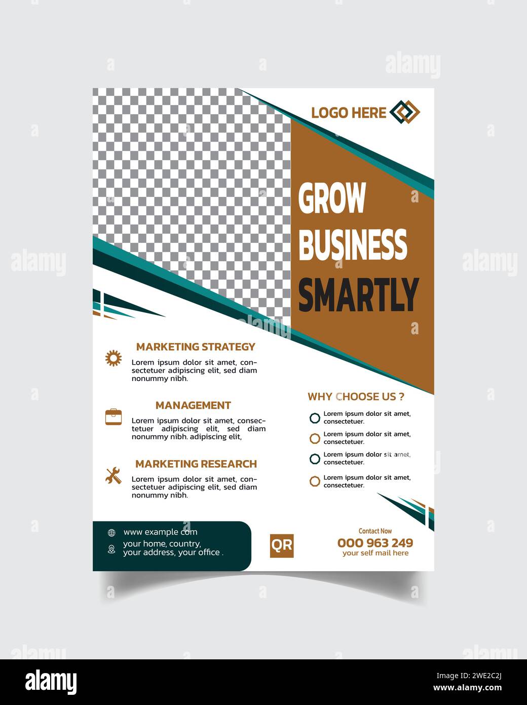 Unique Company Flyer Design and Business Agency Leaflet Corporate ...