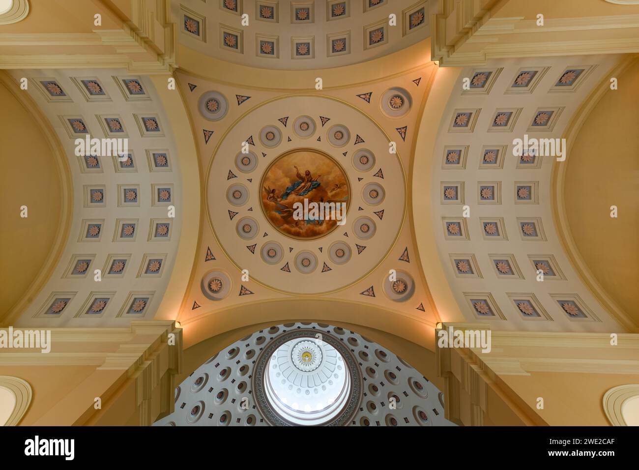 Baltimore, Maryland - Sept 11, 2022: Rotunda and Latrobe's dome of the ...