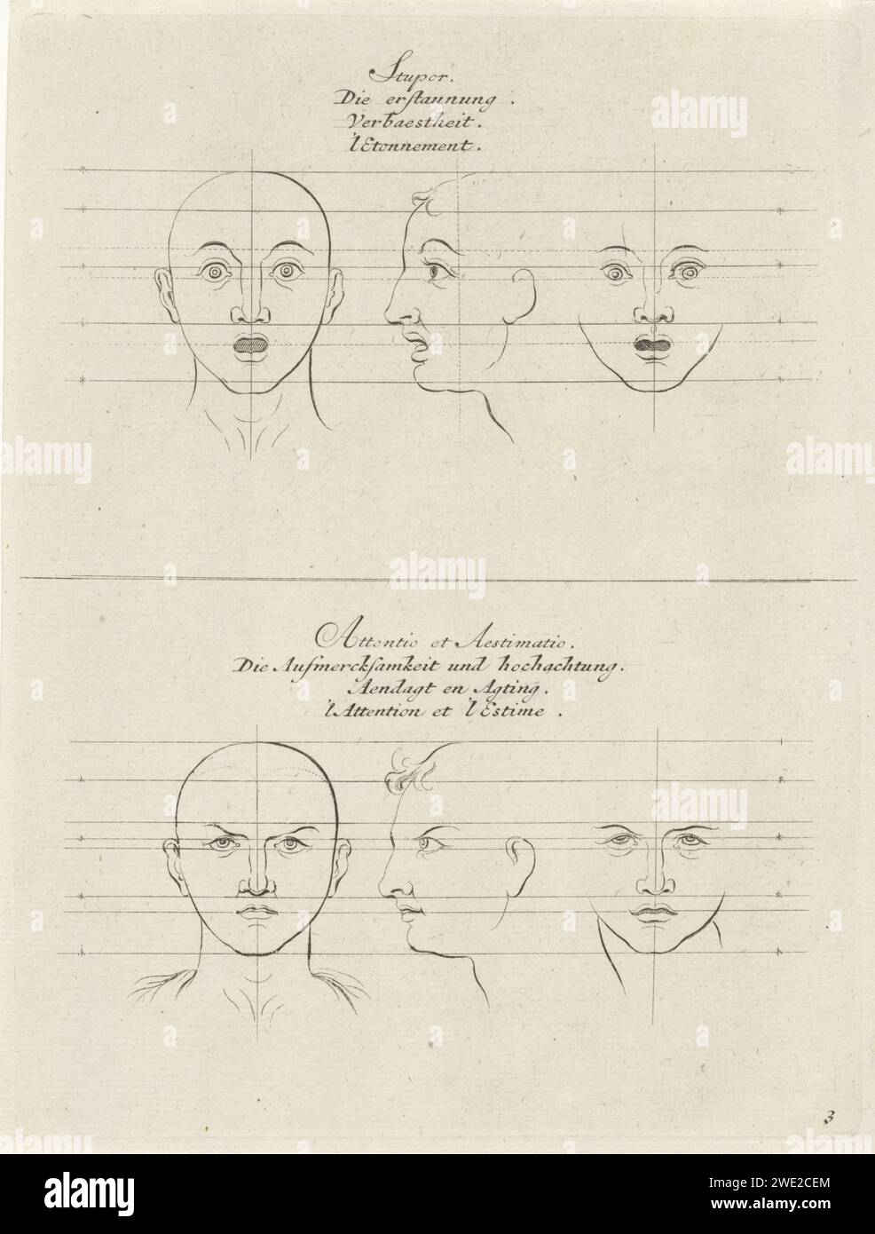 Surprised and attentive facial expression, Pieter Schenk (I), After ...