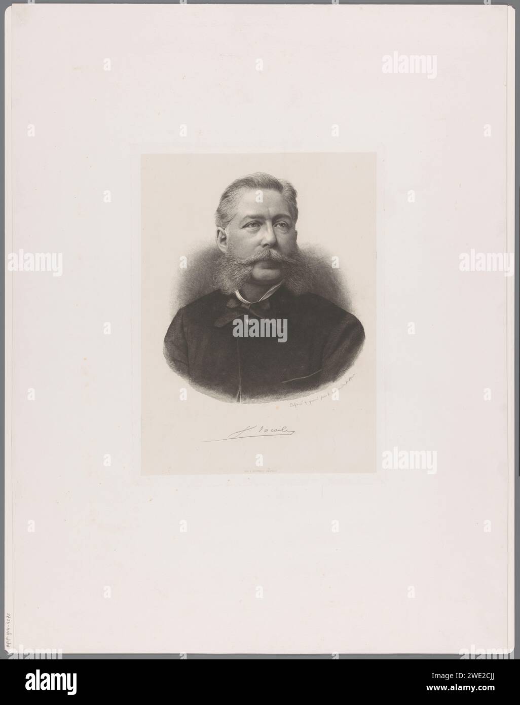 Portrait of Victor Jacobs, Willem Philip van der Veken, 1873 - 1914 ...