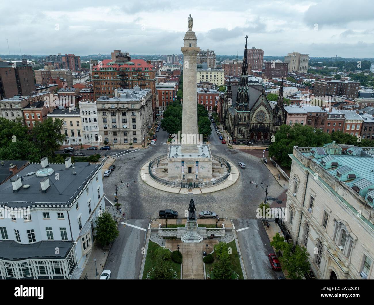Washington monument baltimore hi-res stock photography and images - Alamy