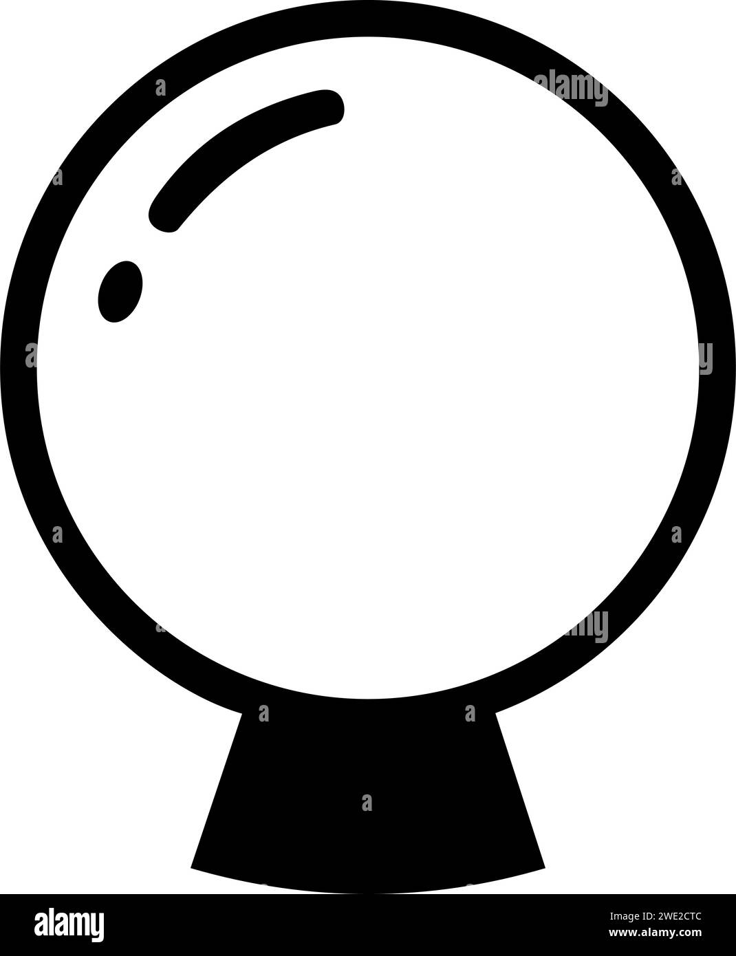 Snow globe isolated not christmas Stock Vector Images - Alamy