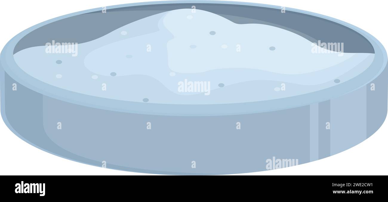Pot powder icon cartoon vector. Mouth care. Water beauty soda Stock ...