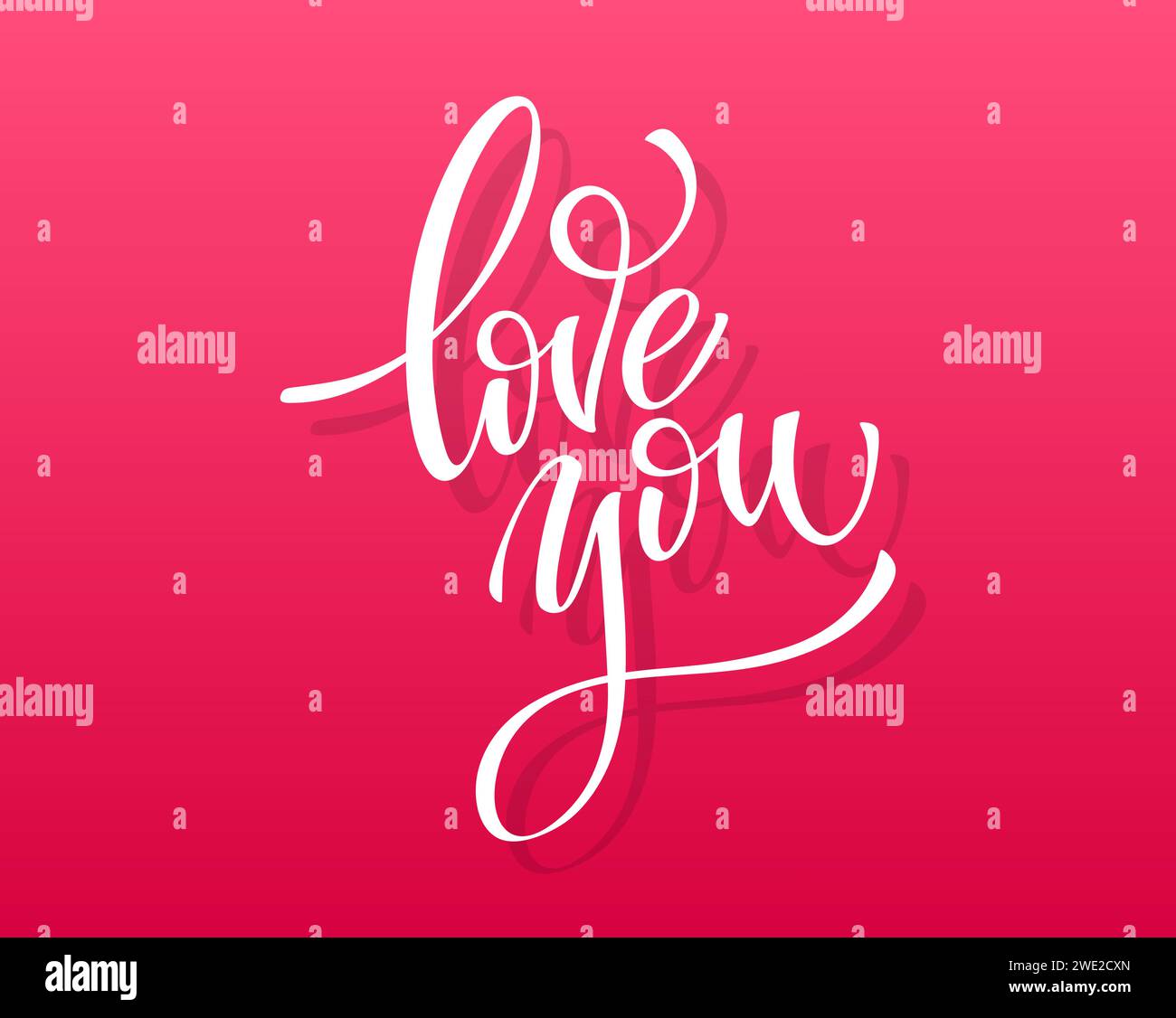 Love lettering. Hand drawn word Love. Modern calligraphy script love ...