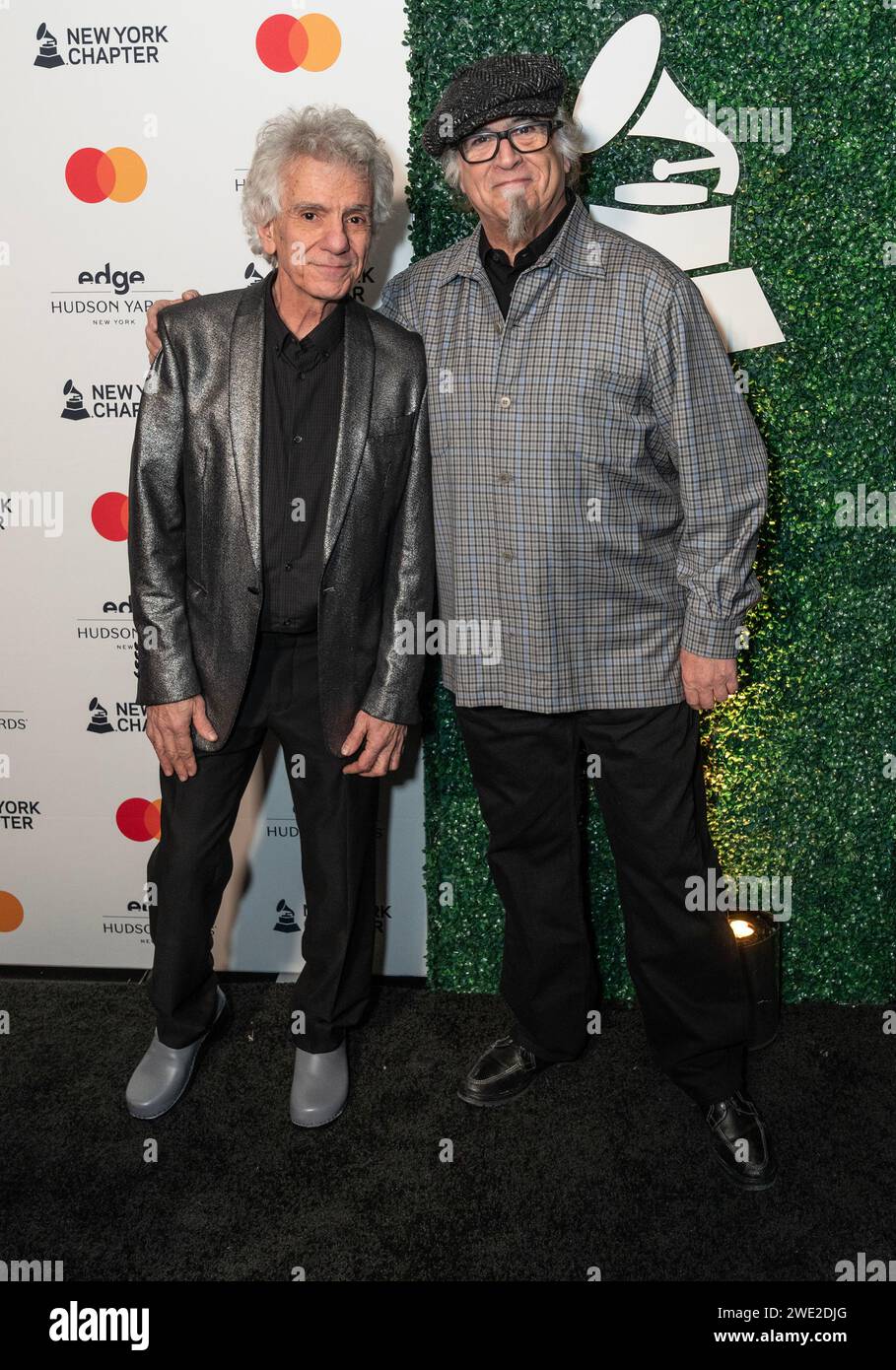 New York, USA. 22nd Jan, 2024. Steve Addabbo and Steve Berkowitz attend ...