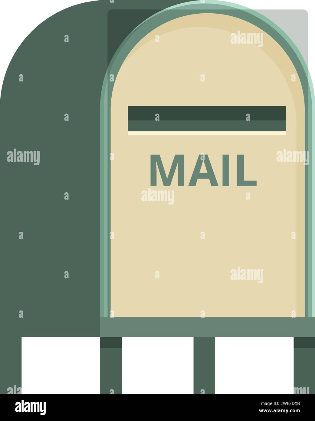Letter drop post office Stock Vector Images - Alamy