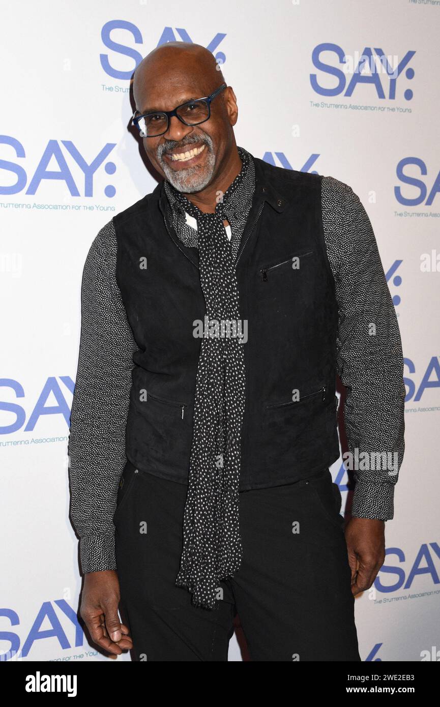 New York, NY, USA. 22nd Jan, 2024. Everett Bradley at the 10th Annual Paul Rudd Celebrity ...