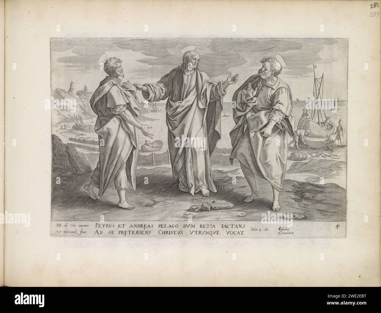 Christ calls andrew hi-res stock photography and images - Alamy