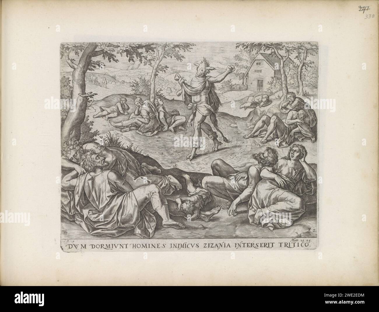 Satan sowing weeds hi-res stock photography and images - Alamy