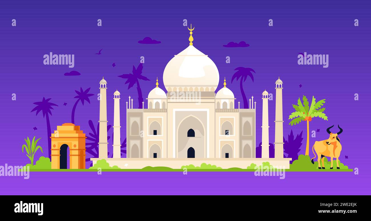 Modern india history Stock Vector Images - Alamy