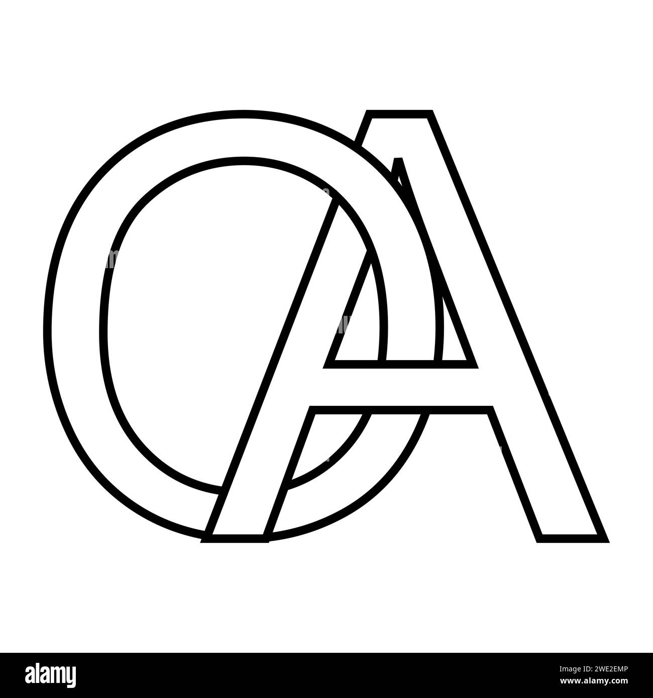 Oa letter hi-res stock photography and images - Alamy