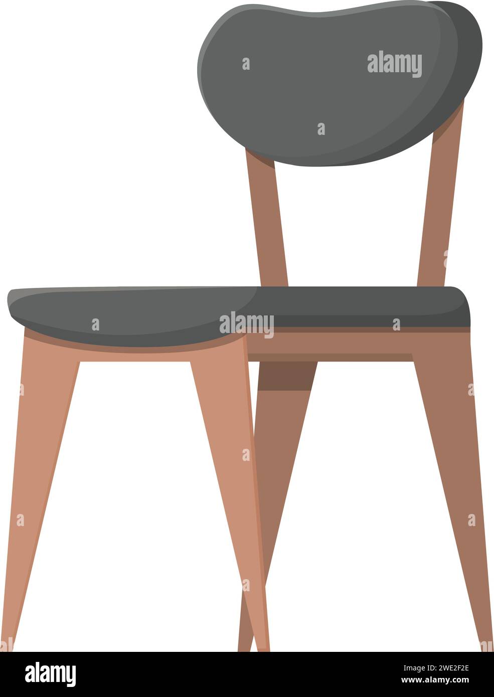 Office soft chair icon cartoon vector. Workspace comfort. Coziness ...