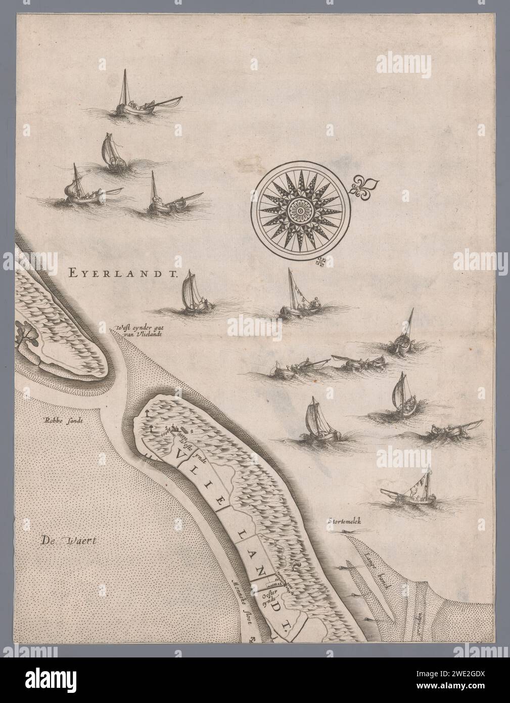 Map of the Graafschap Holland and Utrecht (plate 20), Jacob Aertsz ...