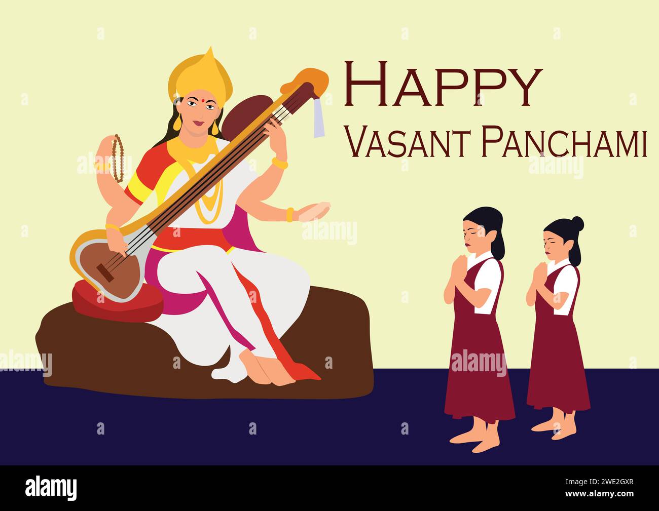 Hinduism in Stock Vector Images - Alamy