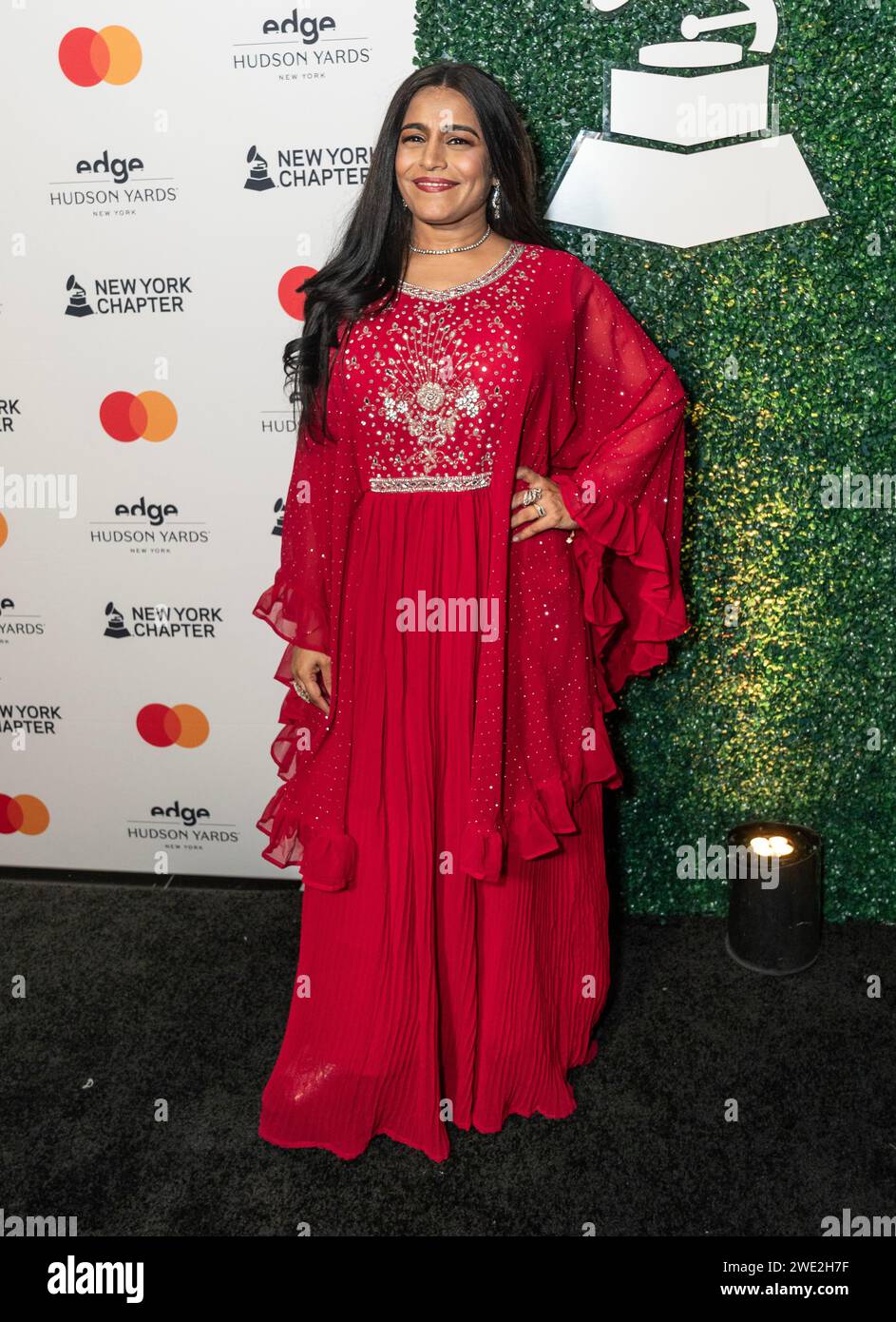 Falu attends New York Chapter of Recording Academy Celebration Honoring ...