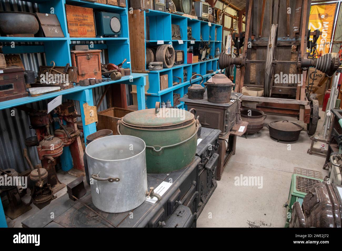 Mudgee, New South Wales,Australia, interior artefacts in the Mudgee ...