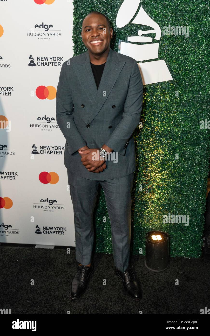 New York, USA. 22nd Jan, 2024. Bryan Carter attends New York Chapter of ...