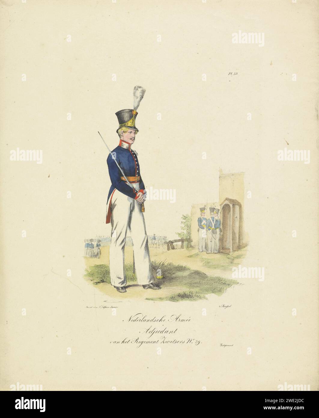 Adjutant uniforms hi-res stock photography and images - Alamy