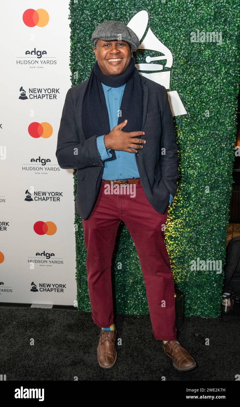 New York, USA. 22nd Jan, 2024. Kevin Powell attends New York Chapter of ...
